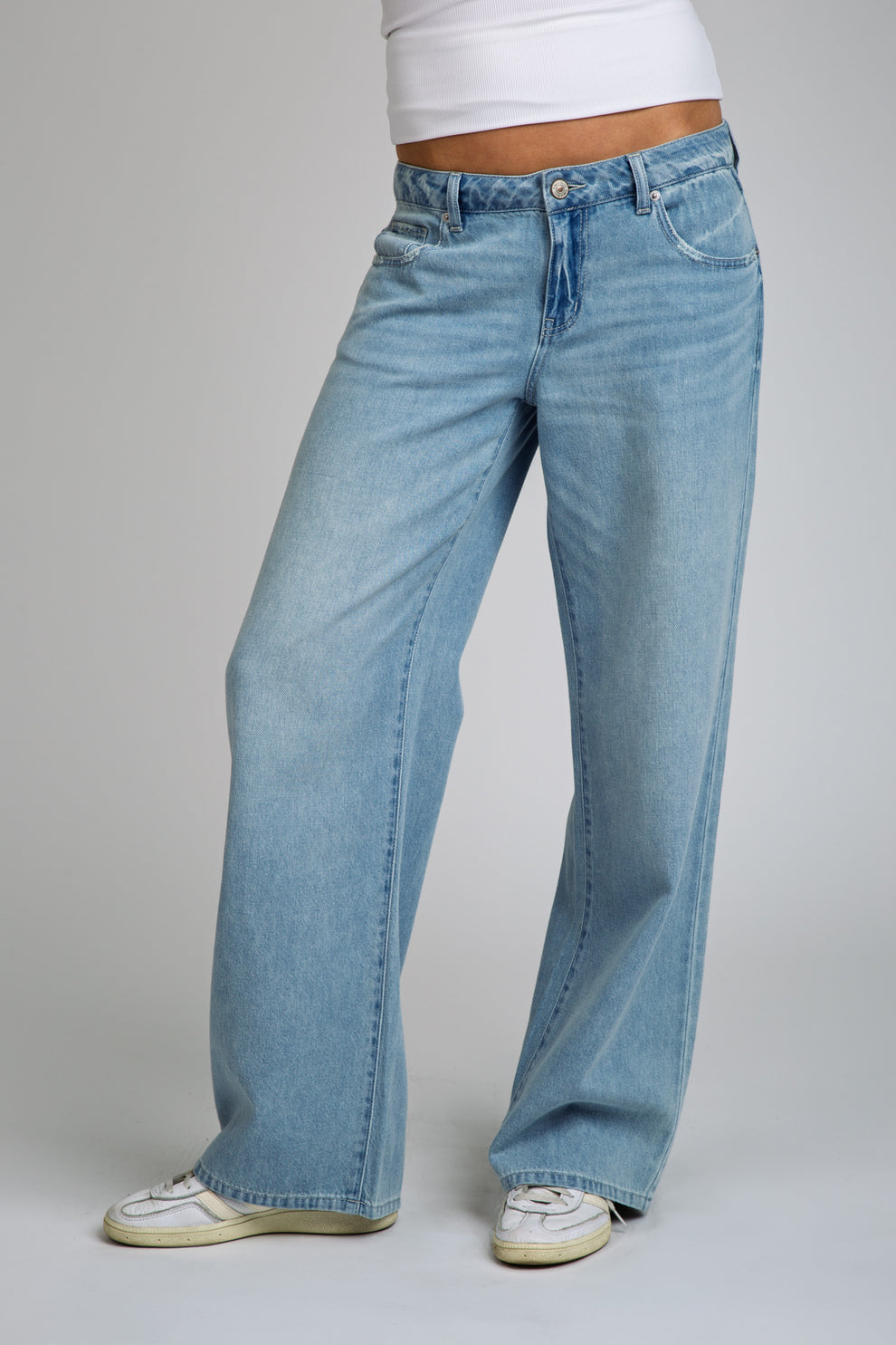 Low Pro Baggy Jeans with Bows - Blue Dream – Rewash Brand